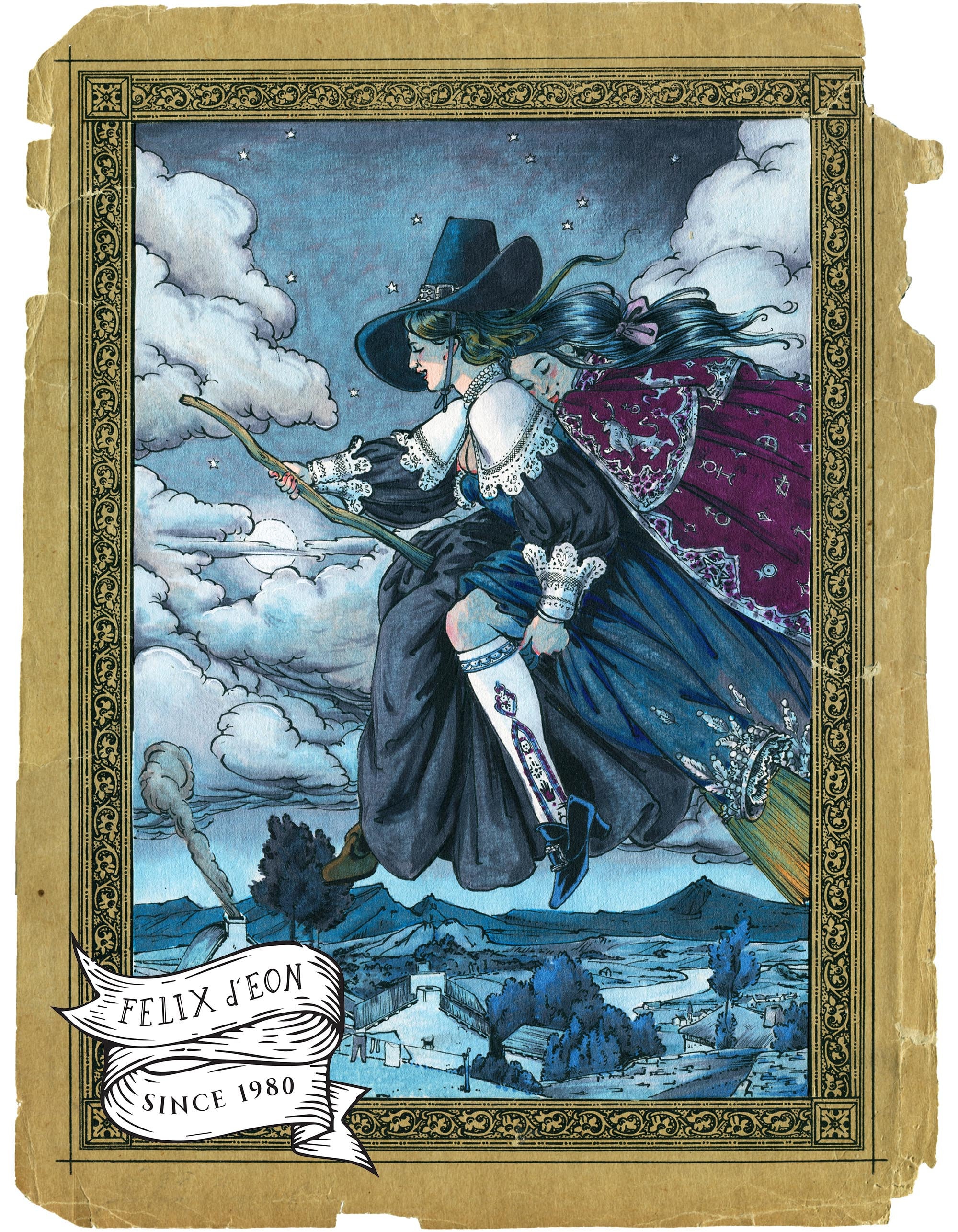 The Witches. Lesbian Art, Queer, Lgbtq, Witches, Felix D'eon. - Etsy UK
