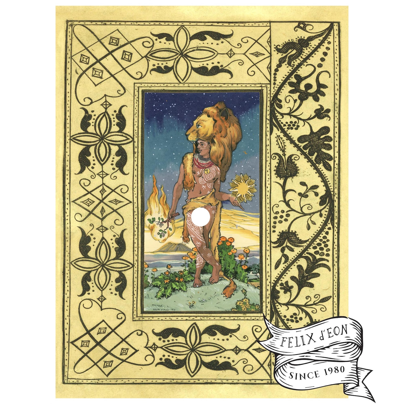 Leo. LGBTQ, Queer, Felix D'eon, Gay Artist, Gay Art, Fdelix D'eon. - Etsy