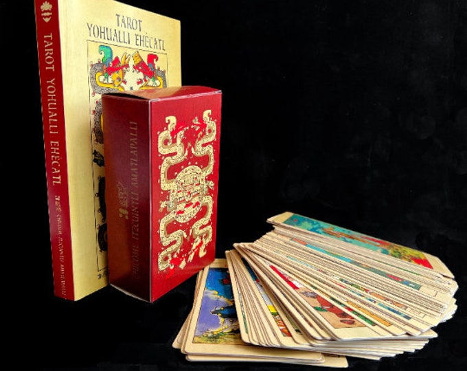 Tarot Yohualli Ehecatl Deck and Book SOFT COVER Regular Shipping ...