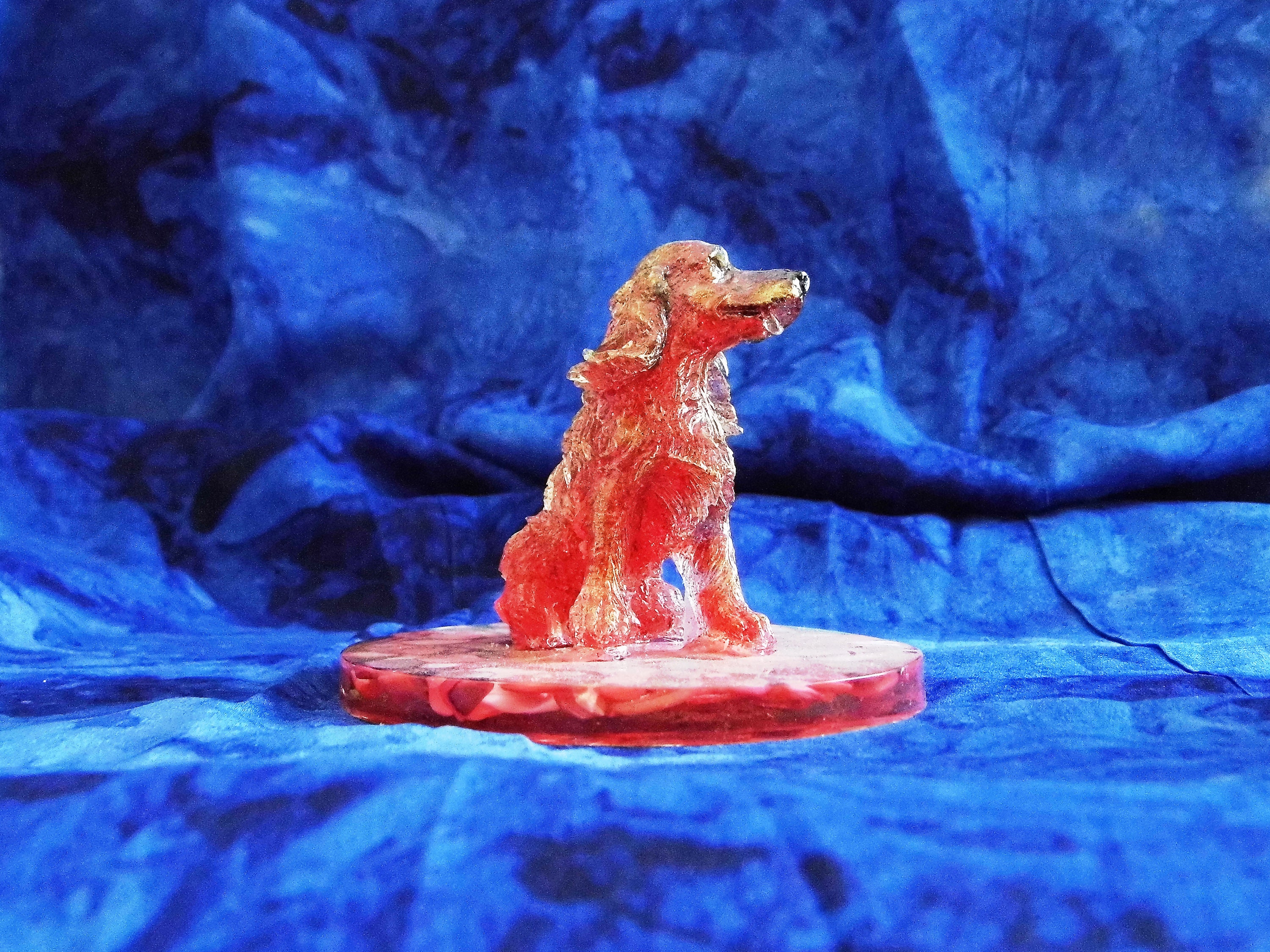 Resin Cocker Spaniel Dog Sculpture Dog Art - Etsy UK