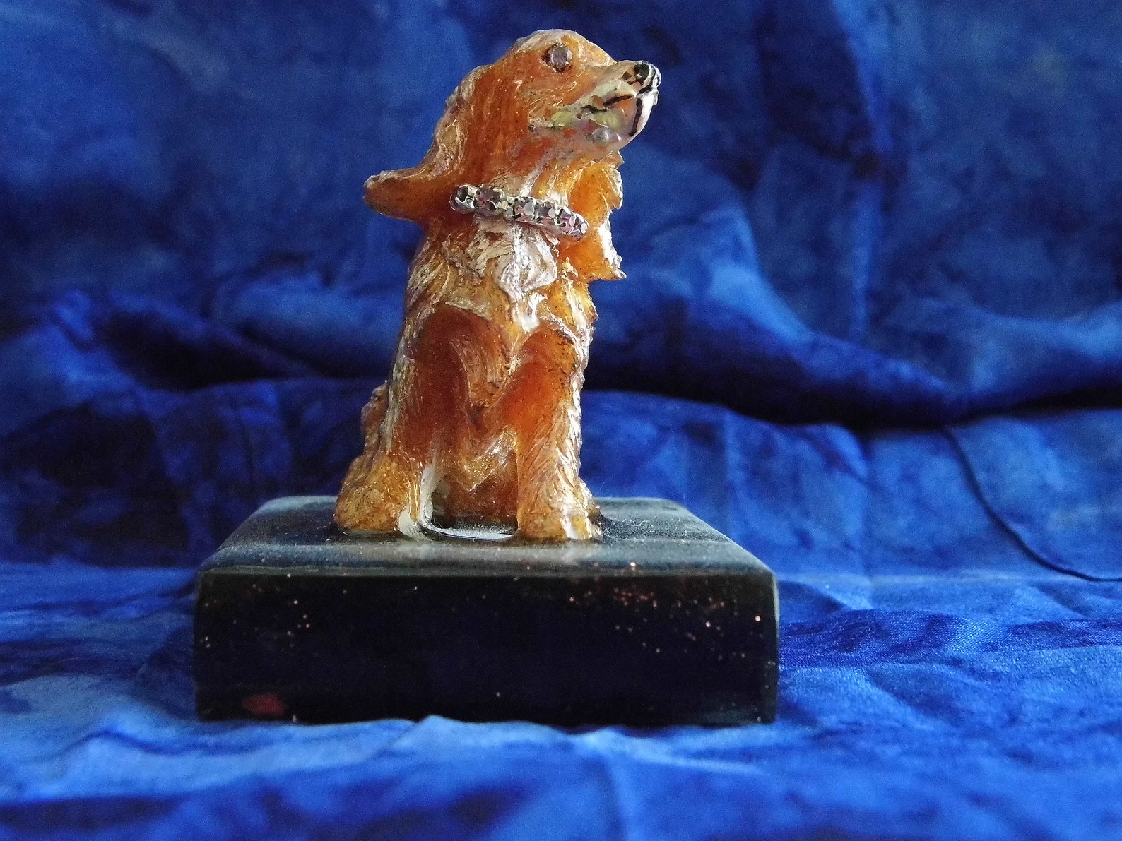 Resin Cocker Spaniel Dog Sculpture Dog Art - Etsy UK