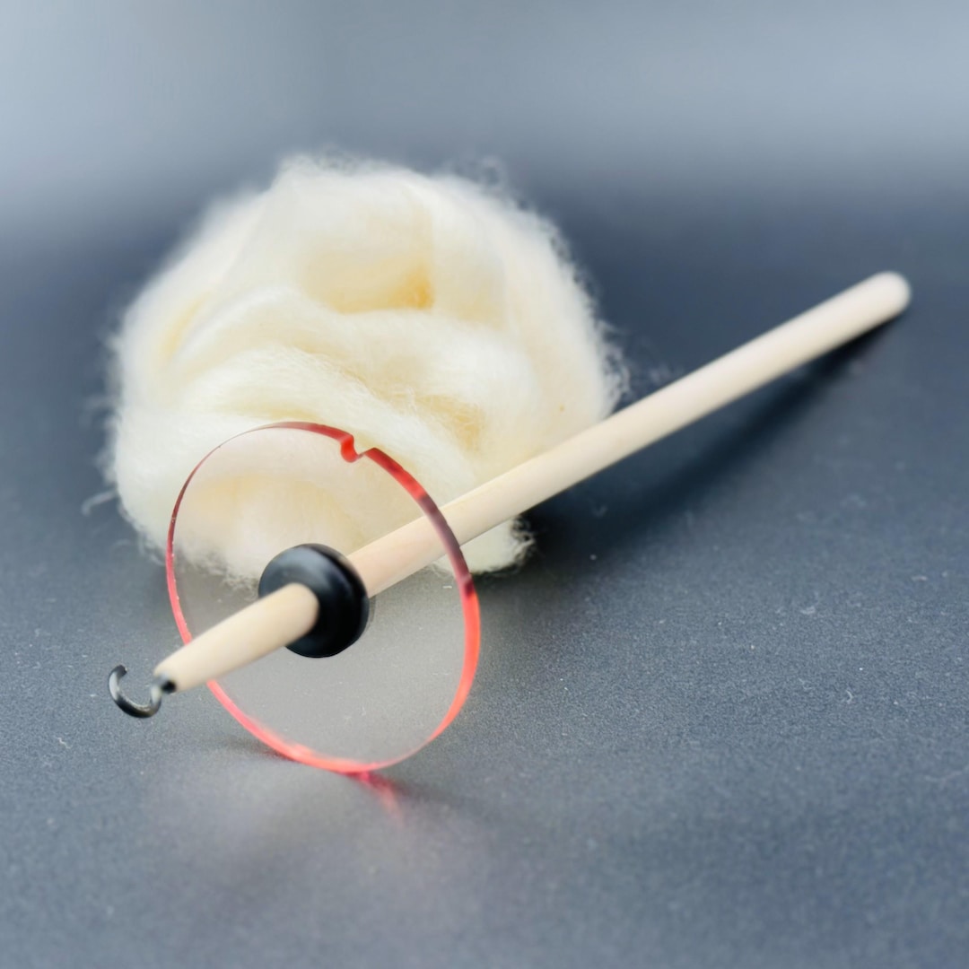 Lolly Pop Pink Edge Glow Drop Spindle - Etsy