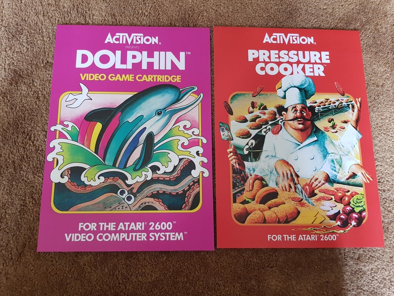 ACTIVISION ATARI Box Art HUGE Bundle. - Etsy