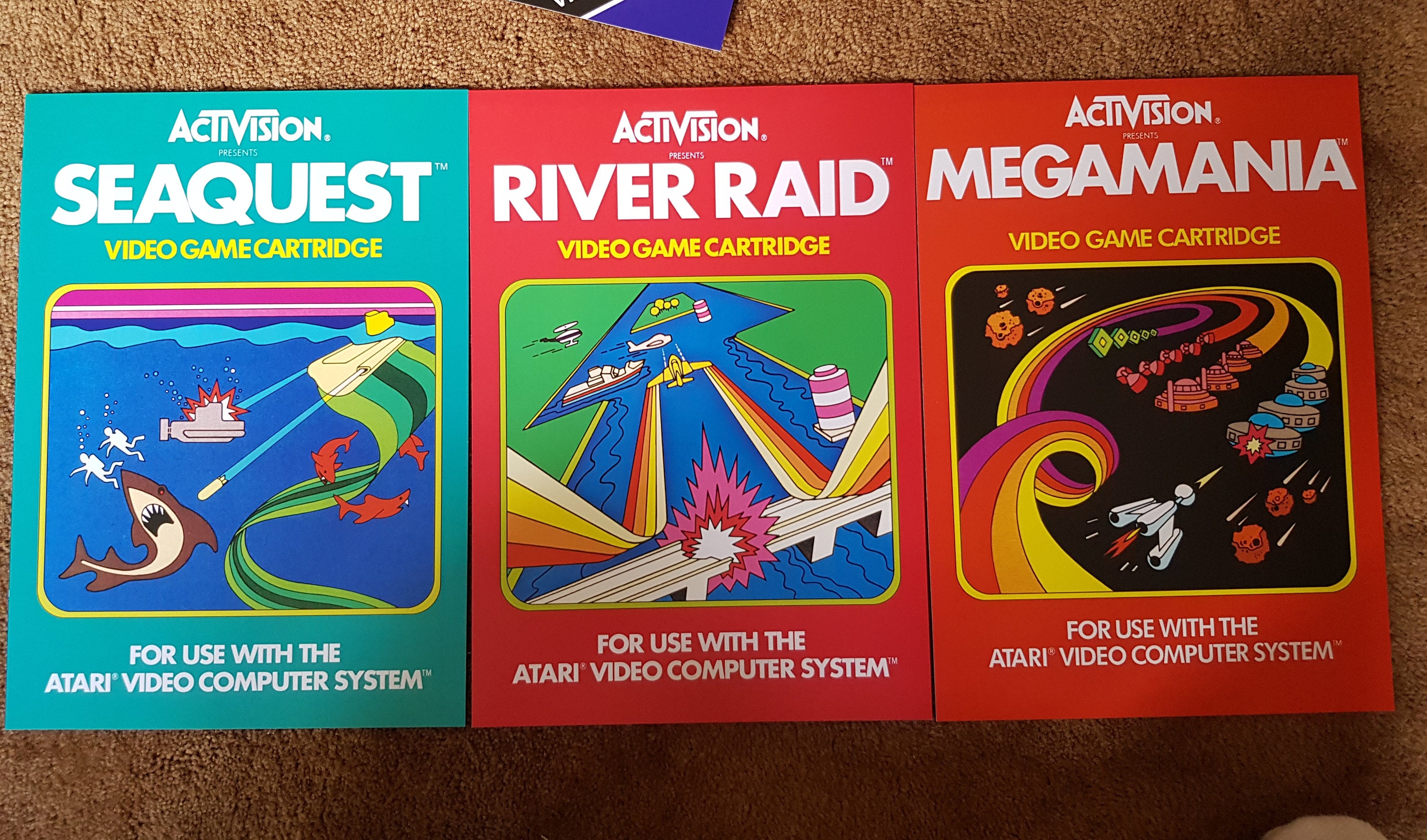 ACTIVISION ATARI Box Art HUGE Bundle. - Etsy
