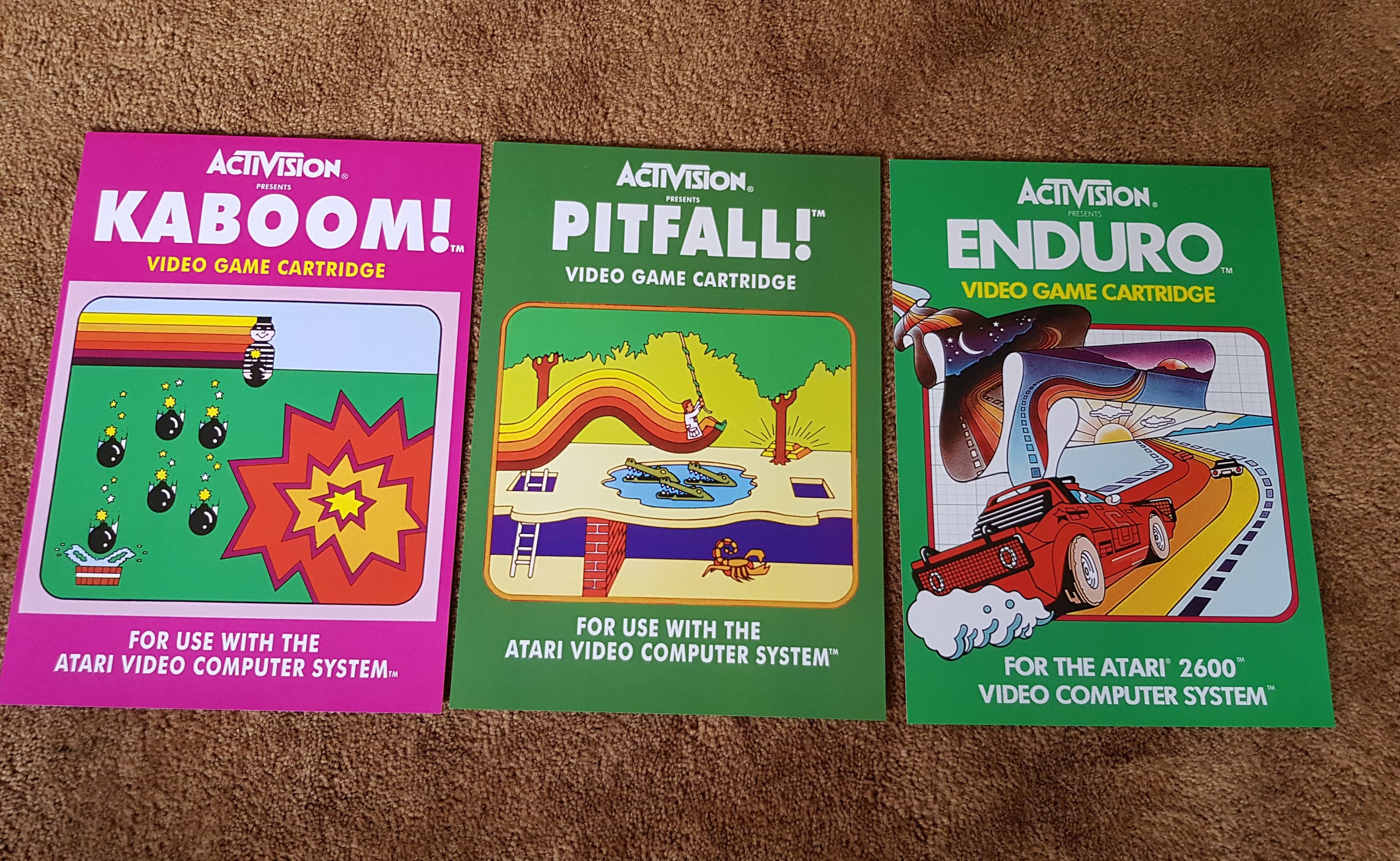 ACTIVISION ATARI Box Art HUGE Bundle. - Etsy.de