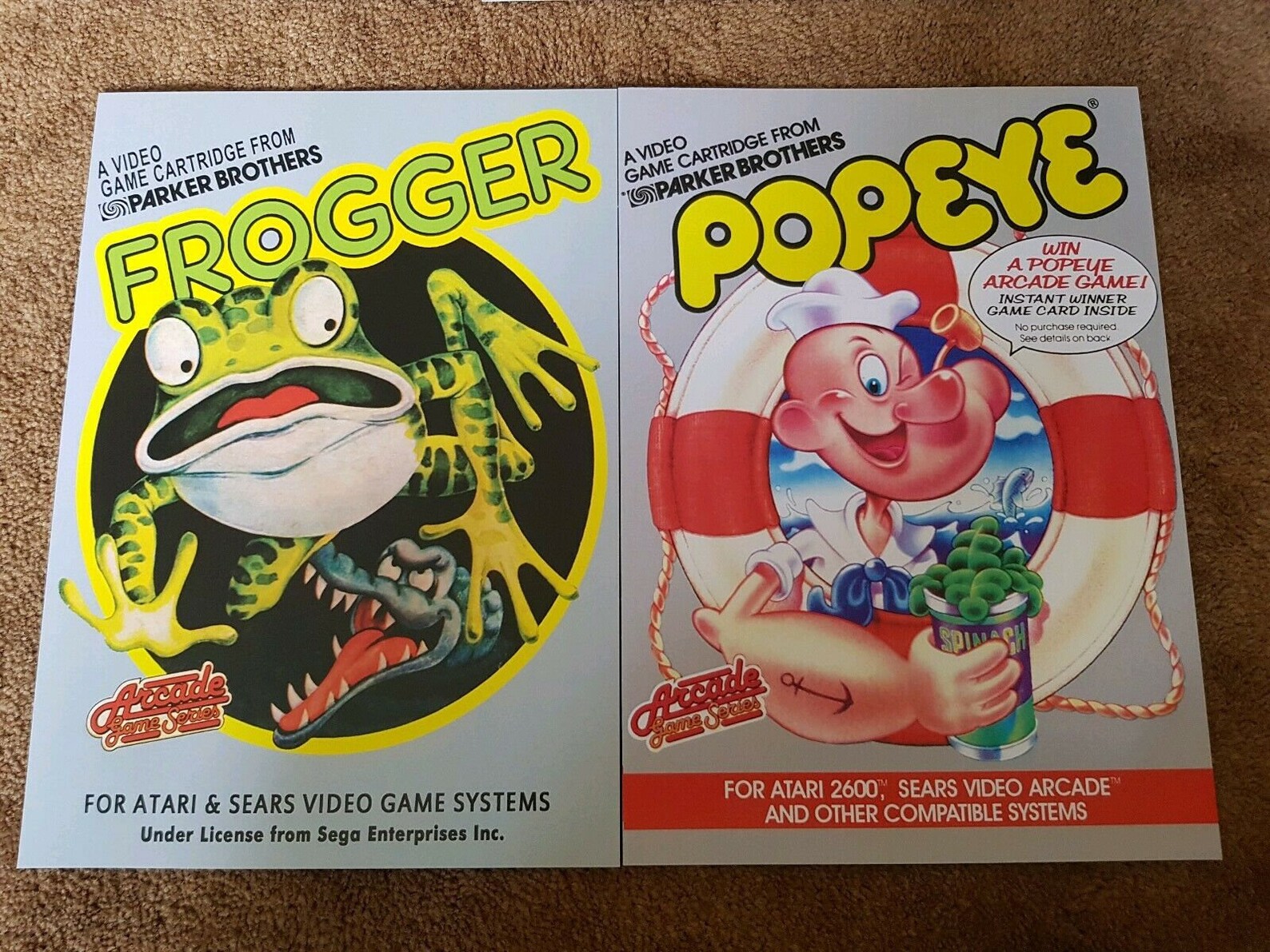 Parker Brothers Atari VCS 2600 Box Art - Etsy