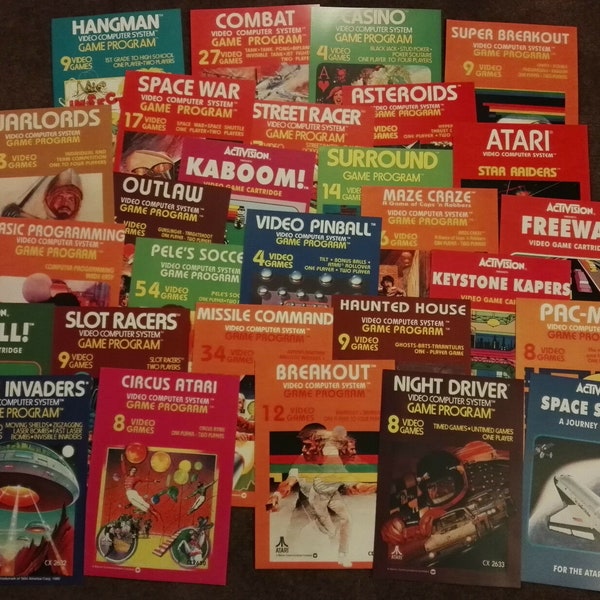 Space Game Atari - Etsy UK