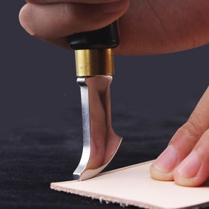 1/1.5/2/2.5mm Leather Trimmer Leather Edge Creaser Stainless Steel ...