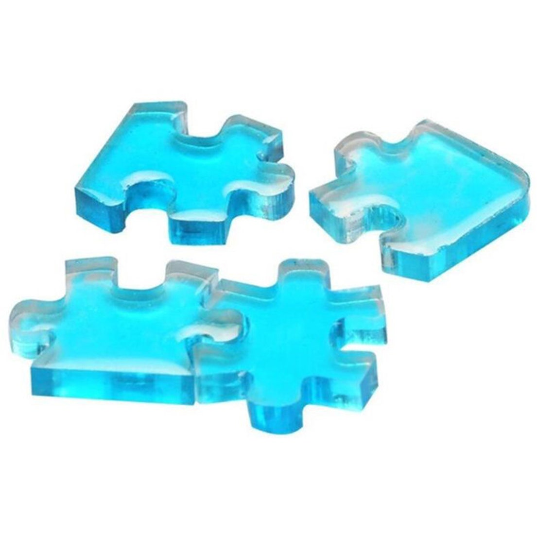4pcs/set Puzzle Piece Gemstone Crystal Epoxy Resin Mold DIY - Etsy