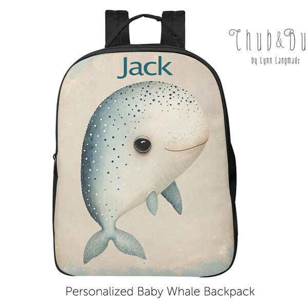 Whale Backpack - Etsy