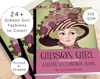 Fashion Girl Coloring Book - Etsy