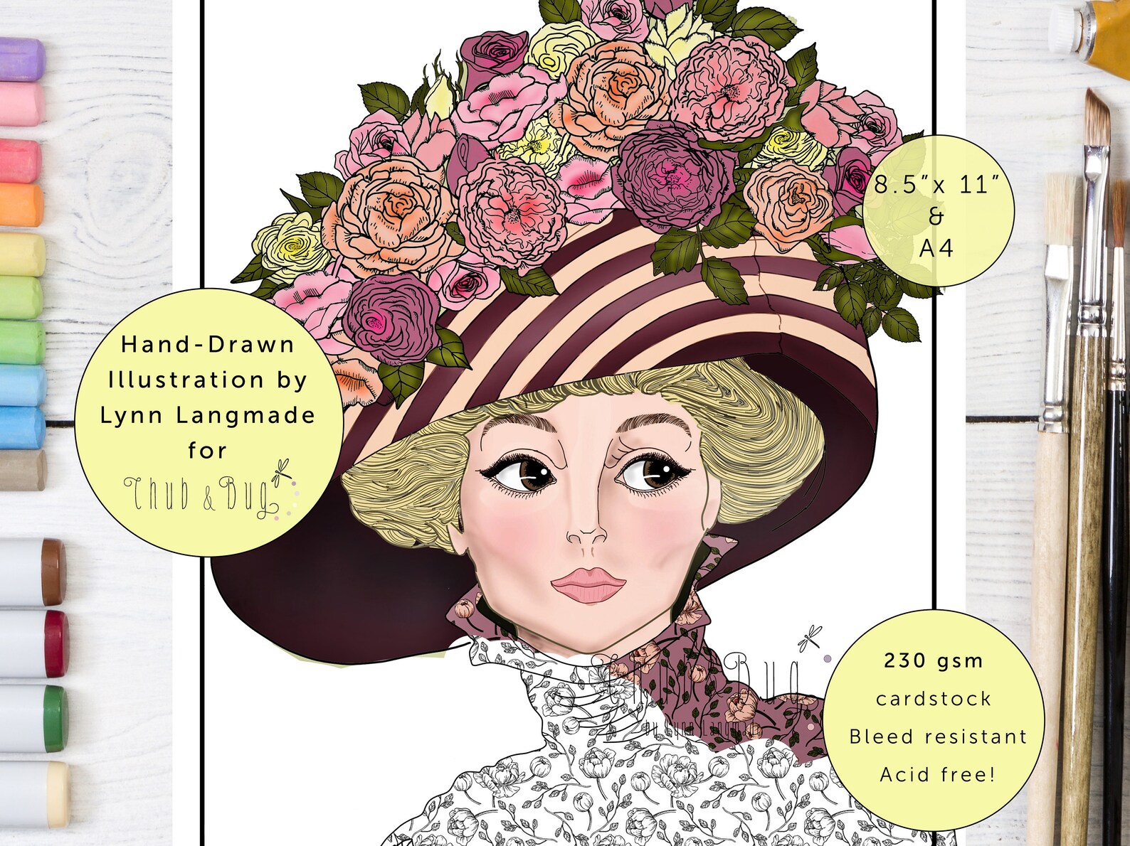 Fashion Coloring Book Gibson Girl Style in the Gilded Age - Etsy