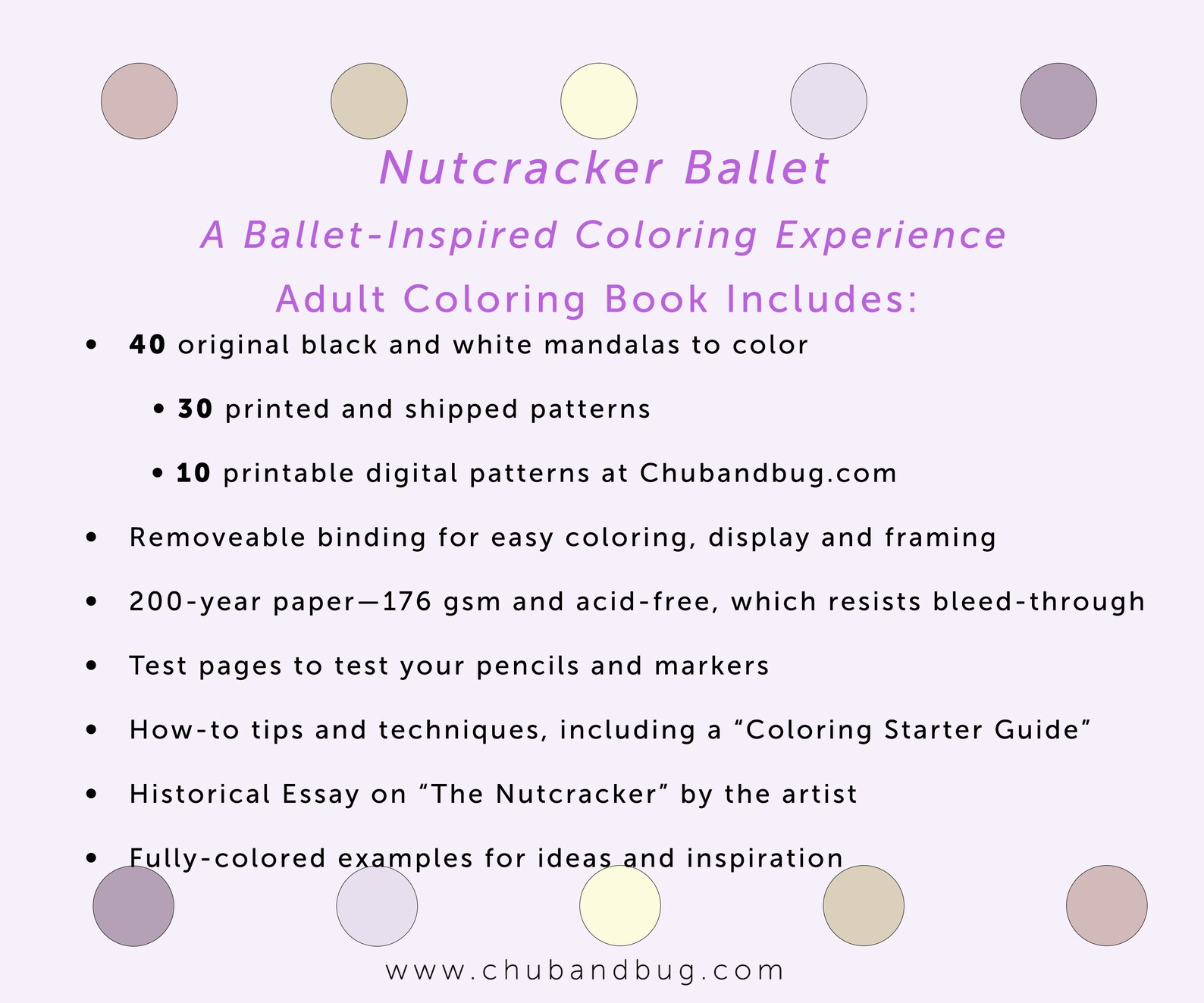 Nutcracker Ballet Holiday Coloring Book - 40 Christmas Scenes With a ...
