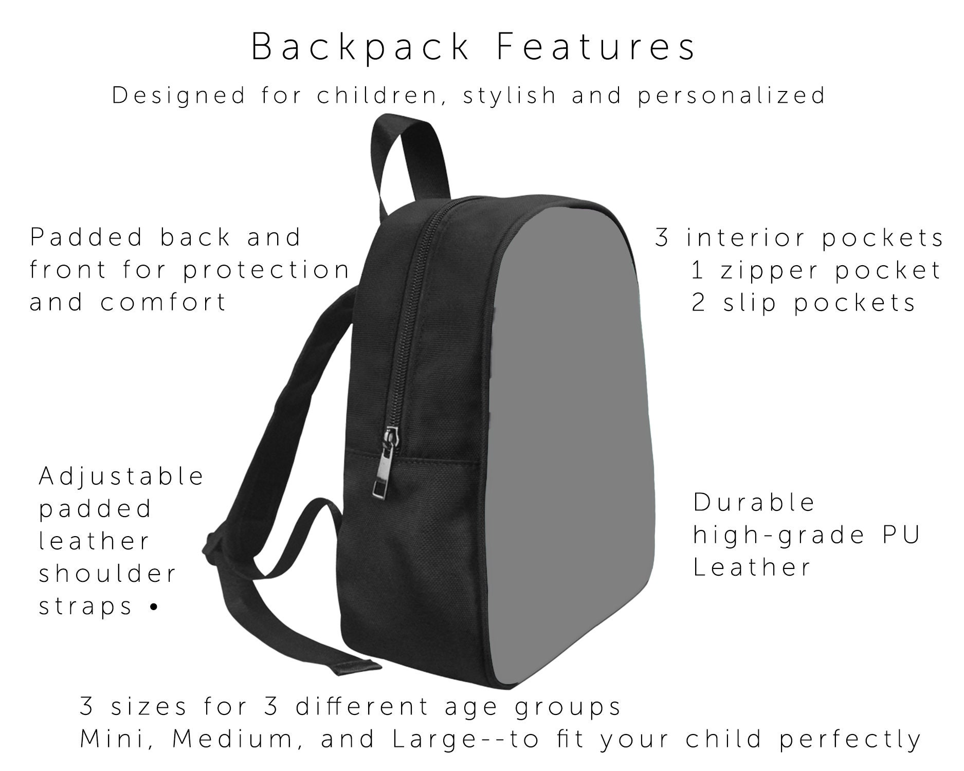 Love Birds Backpack Cute Birds School Bag, Two Birds and Baby Bird in ...