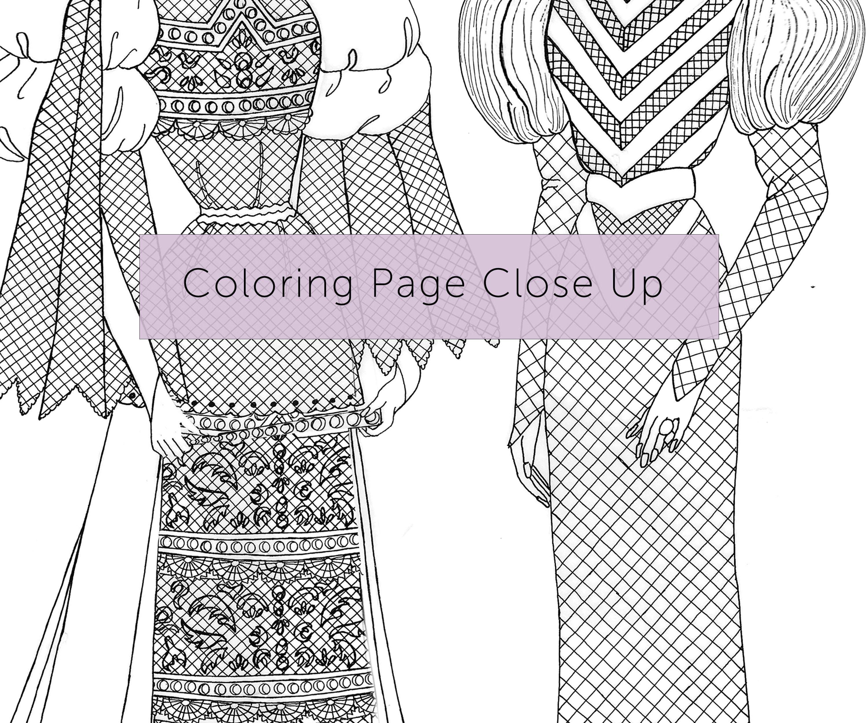 Fashion Coloring Book Gibson Girl Style in the Gilded Age - Etsy