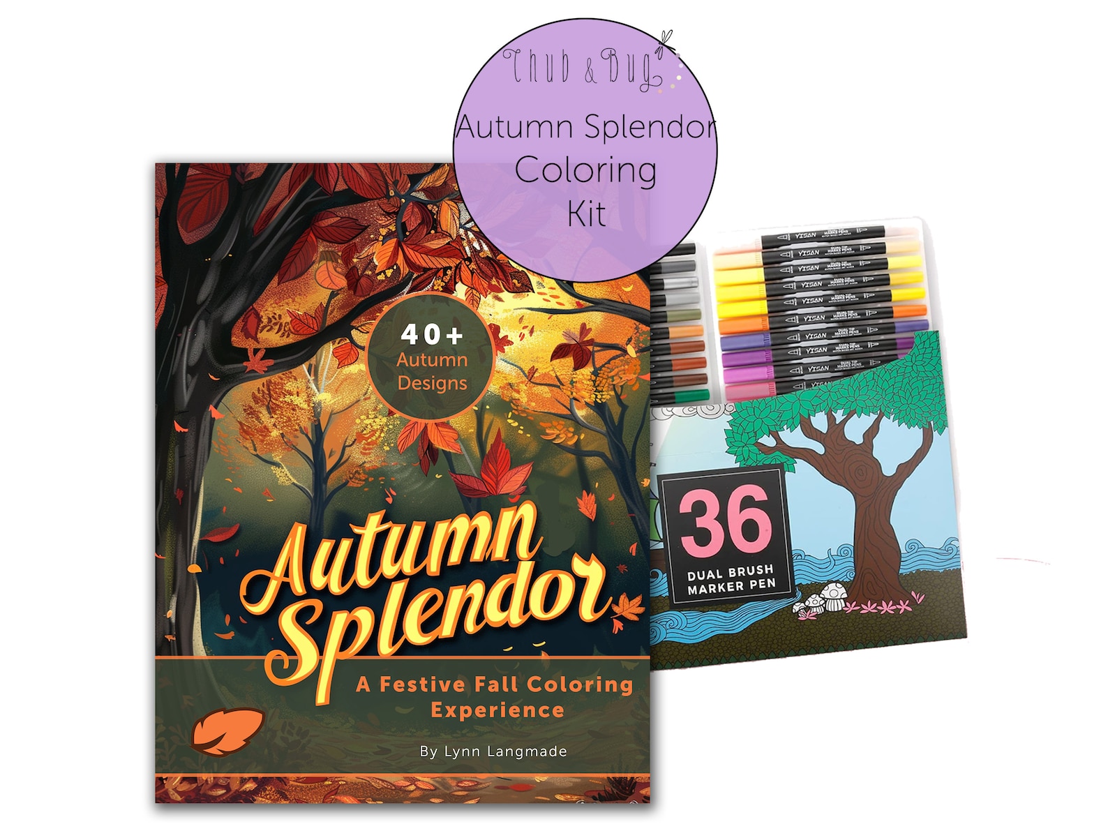 Autumn Coloring Book: 40+ Festive Fall Designs - Etsy