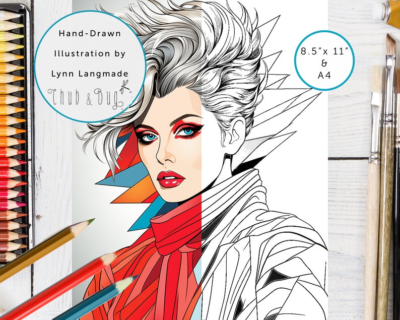 1980s Fashion Coloring Book: "amazing Eighties" |40+ Haute Couture ...