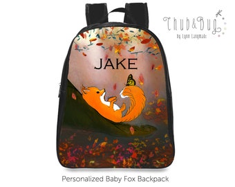 Fox Mini Backpack - Etsy