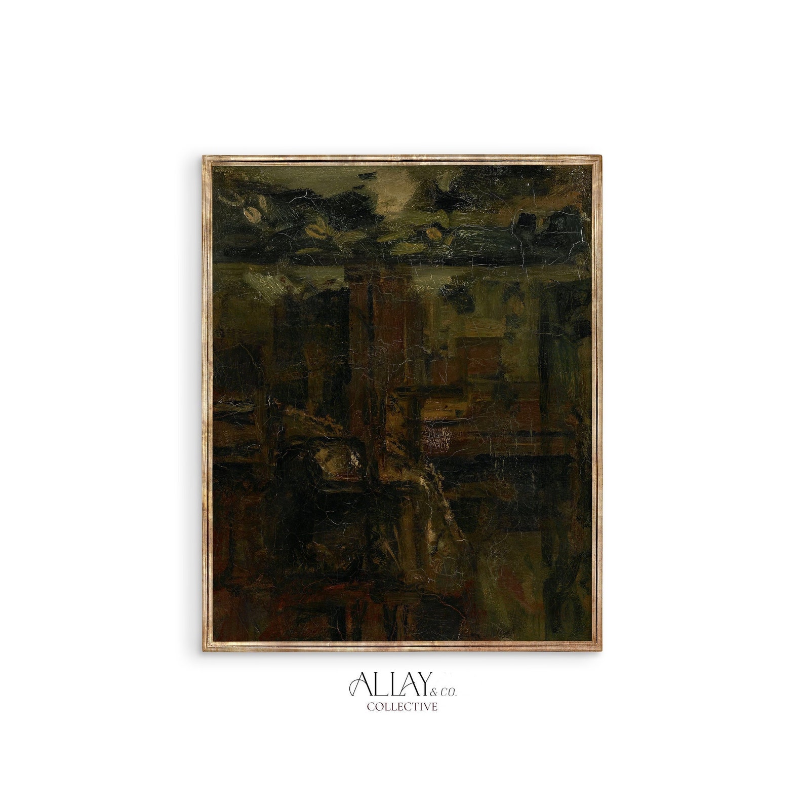 Moody Abstract Wall Art Abstract Painting Abstract Print - Etsy