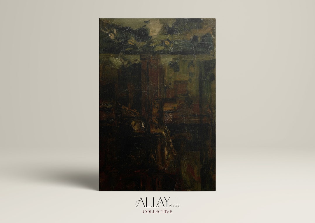 Moody Abstract Wall Art | Abstract Painting | Abstract Print | Abstract ...