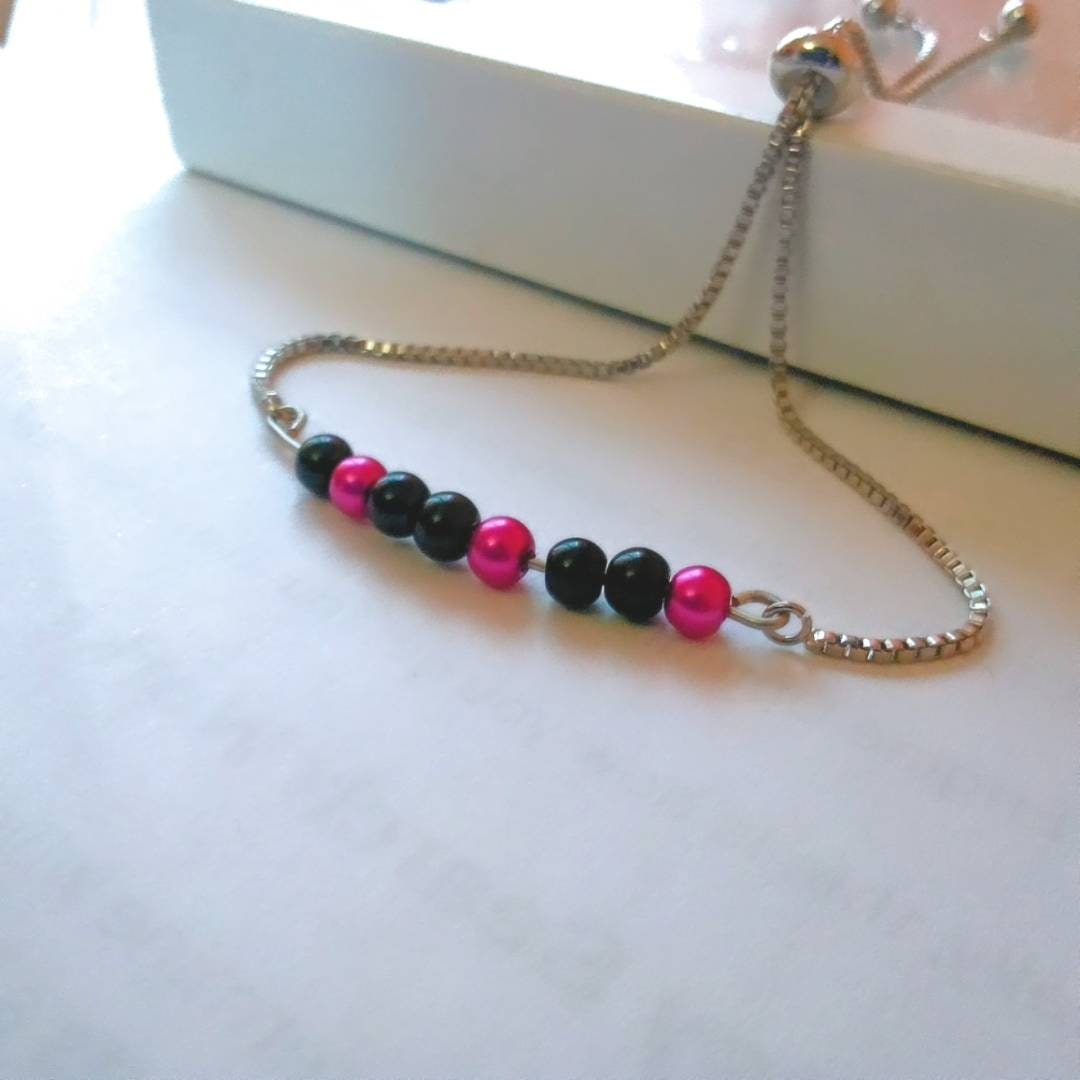 Fidget Bracelet for Women, Anti Anxiety Jewellery, Calming Bead ...