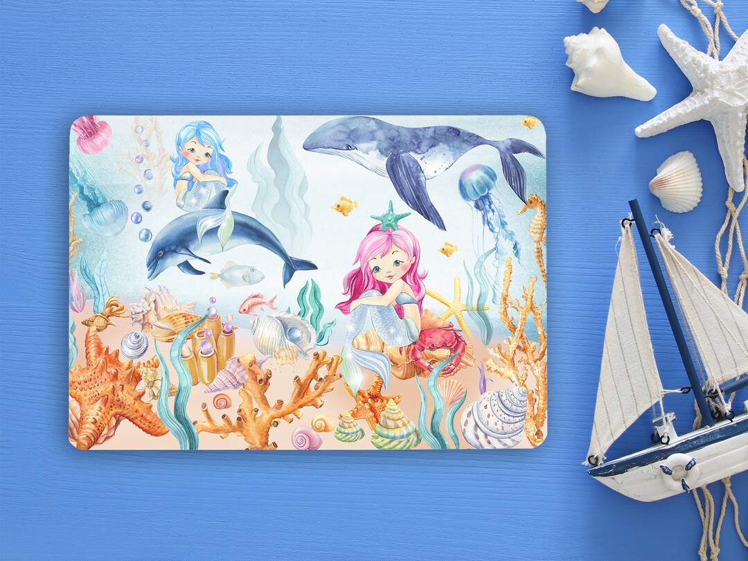 Mermaid Laptop Skin Notebook Vinyl Decal for Dell HP Lenovo Asus ...