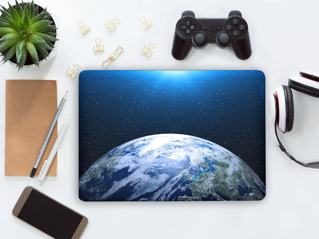 Space Laptop Skin Notebook Planet Earth Vinyl Decal Dell Hp Lenovo Asus ...
