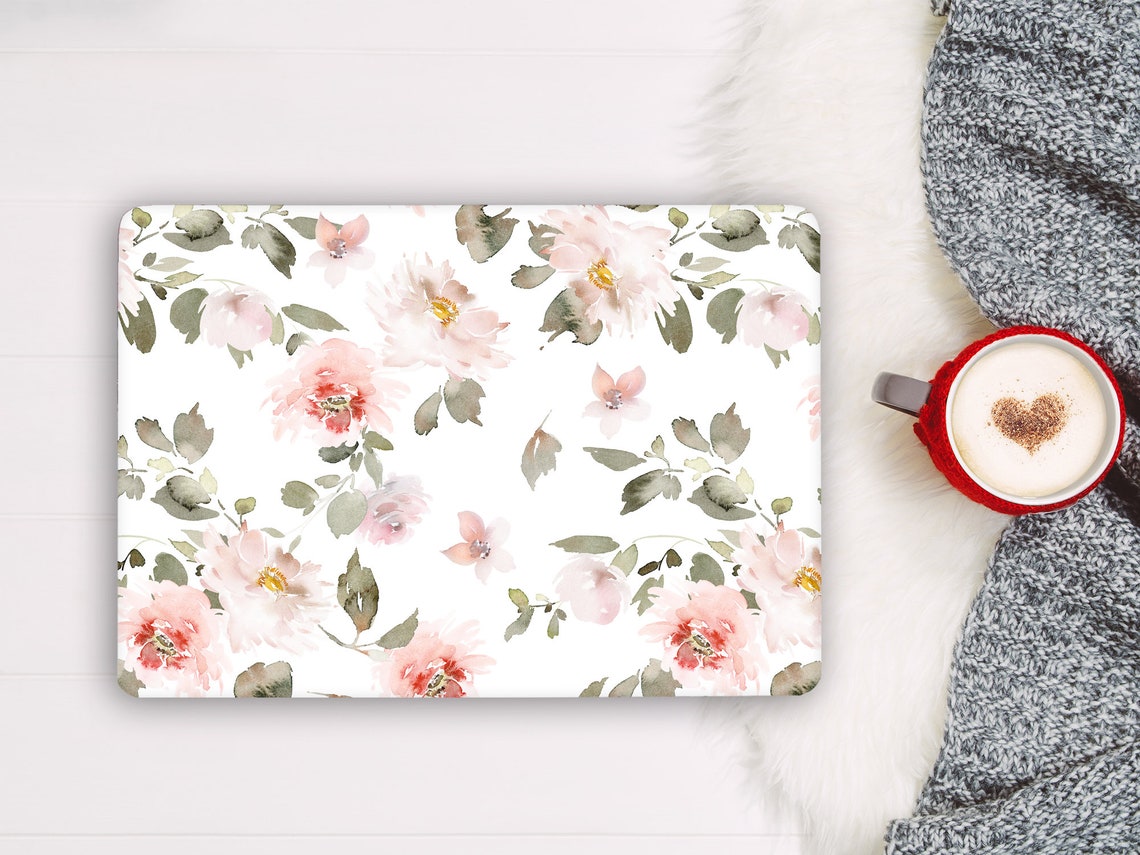 Peony Flower Laptop Skin Vinyl Decal Notebook HP Dell Lenovo - Etsy