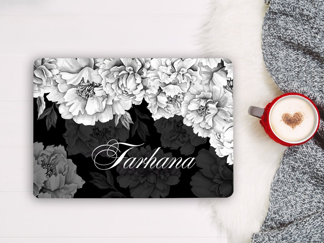 Peony Flower Laptop Skin Notebook Vinyl Decal Dell Floral Lenovo Asus ...