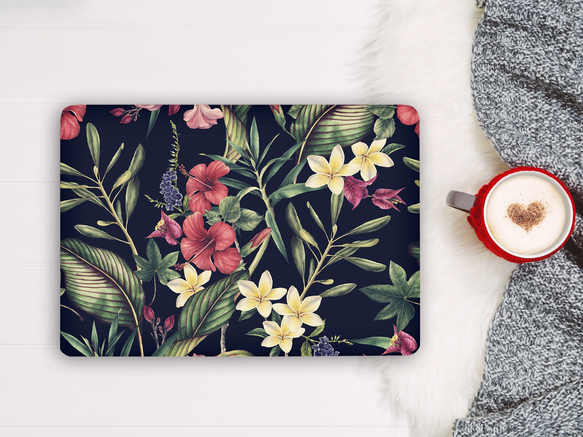 Dark Flower Laptop Skin for Girls Notebook HP Vinyl Decal Dell - Etsy