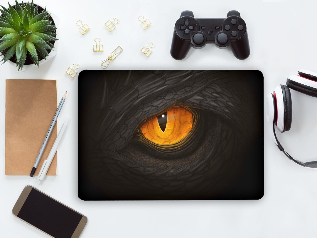 Laptop Skin the Dragon Eye Notebook Predator Vinyl Decal Dell Hp Lenovo ...