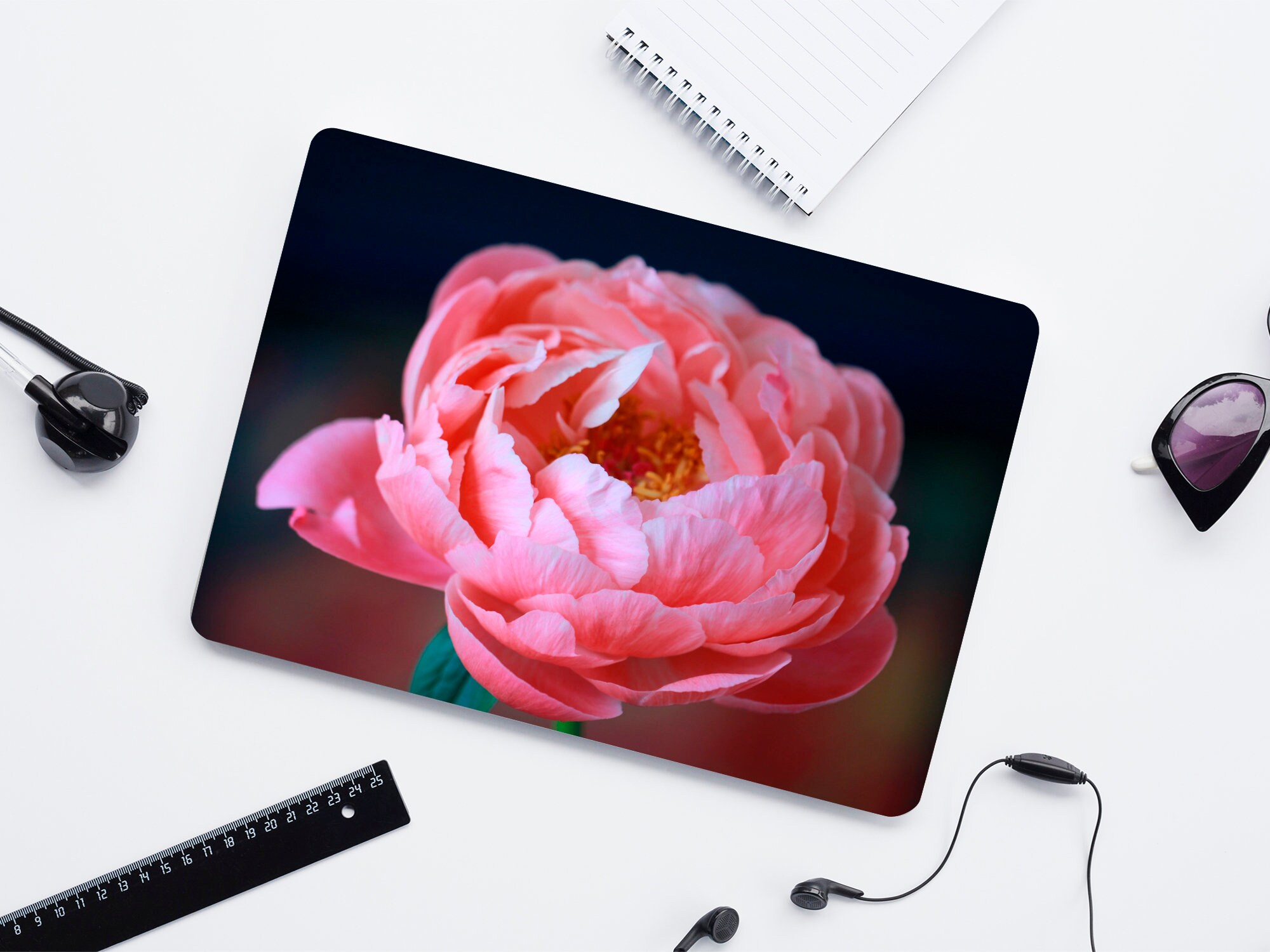 Floral Laptop Skin Notebook Flower Vinyl Decal Dell Lenovo - Etsy