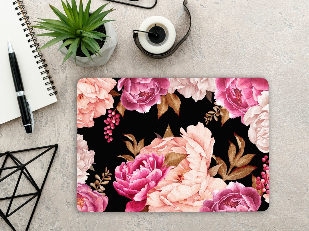 Dark Flower Laptop Skin for Girls Notebook HP Vinyl Decal Dell Lenovo ...