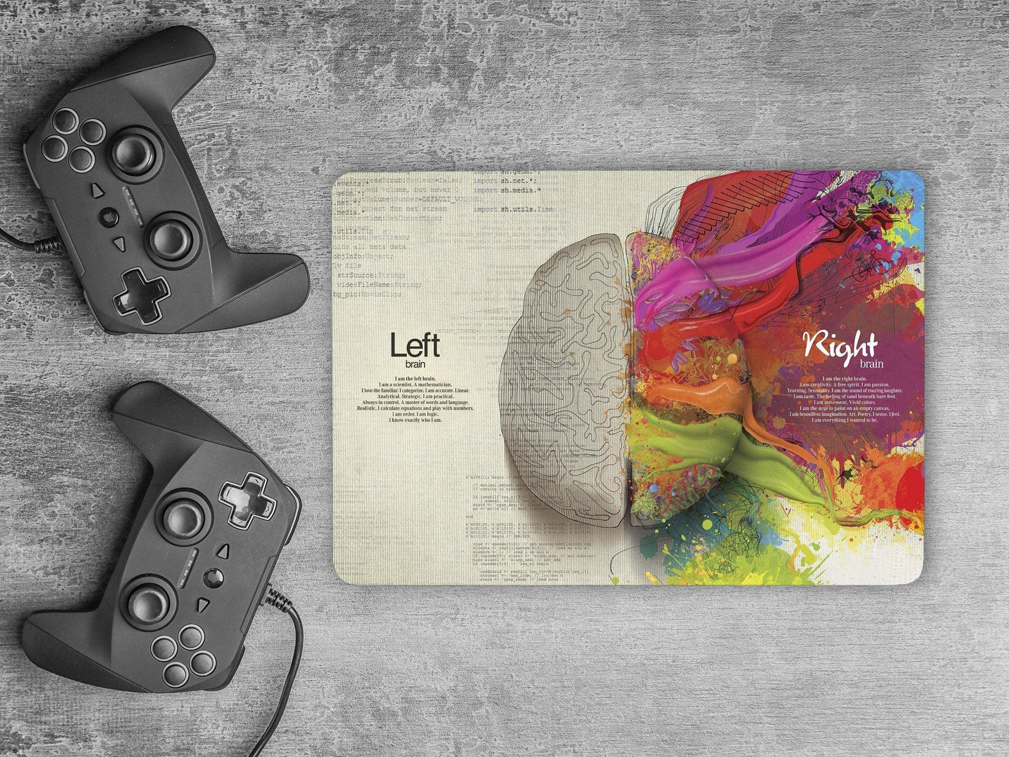 Fantasy Art Human Brain Laptop Skin Vinyl Decal Dell Nature Lenovo Asus ...