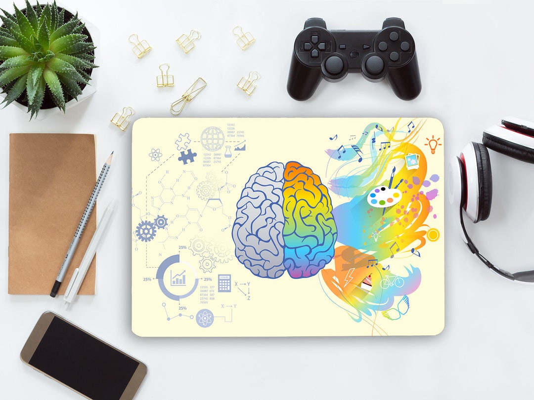 Fantasy Art Human Brain Laptop Skin Vinyl Decal Dell Nature Lenovo Asus ...