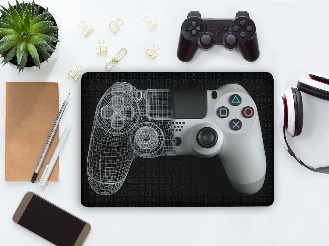Gamer Decor Laptop Skin - Video Game Notebook Vinyl Decal - Any Custom ...