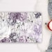 Personalize Lavender Laptop Skin for Girl Watercolor Peony Flower ...