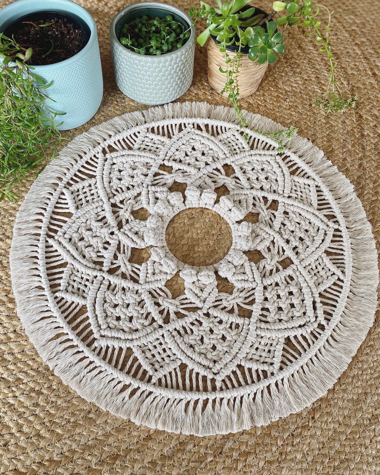 Macrame Mandala Pattern: Advanced DIY Wall Hanging (PDF Download) - Etsy