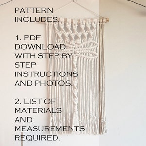Dragonfly Macrame Pattern: DIY Wall Hanging Guide (PDF) - Etsy