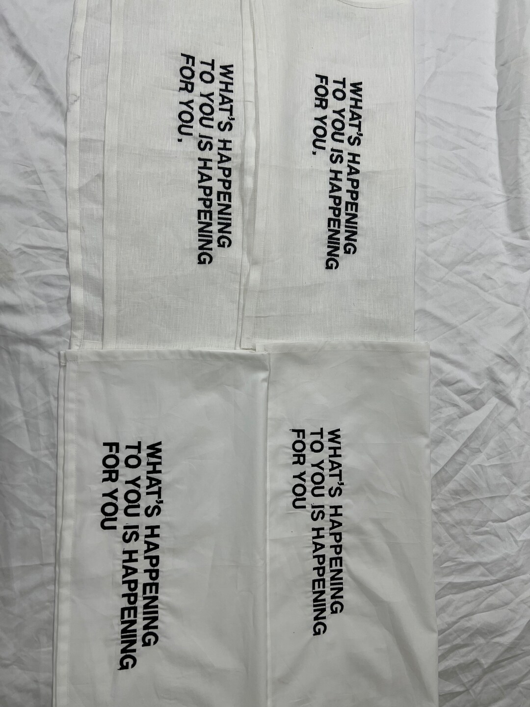 Personalized Inspirational Quote Napkins 100% Linen Napkin - Etsy