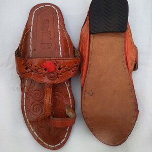 Leather Slippers Kolhapuri Slipper Women Slipper Indian Slipper ...