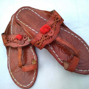 Leather Slippers Kolhapuri Slipper Women Slipper Indian Slipper ...