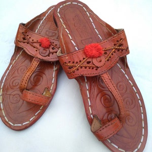 Leather Slippers Kolhapuri Slipper Women Slipper Indian Slipper ...