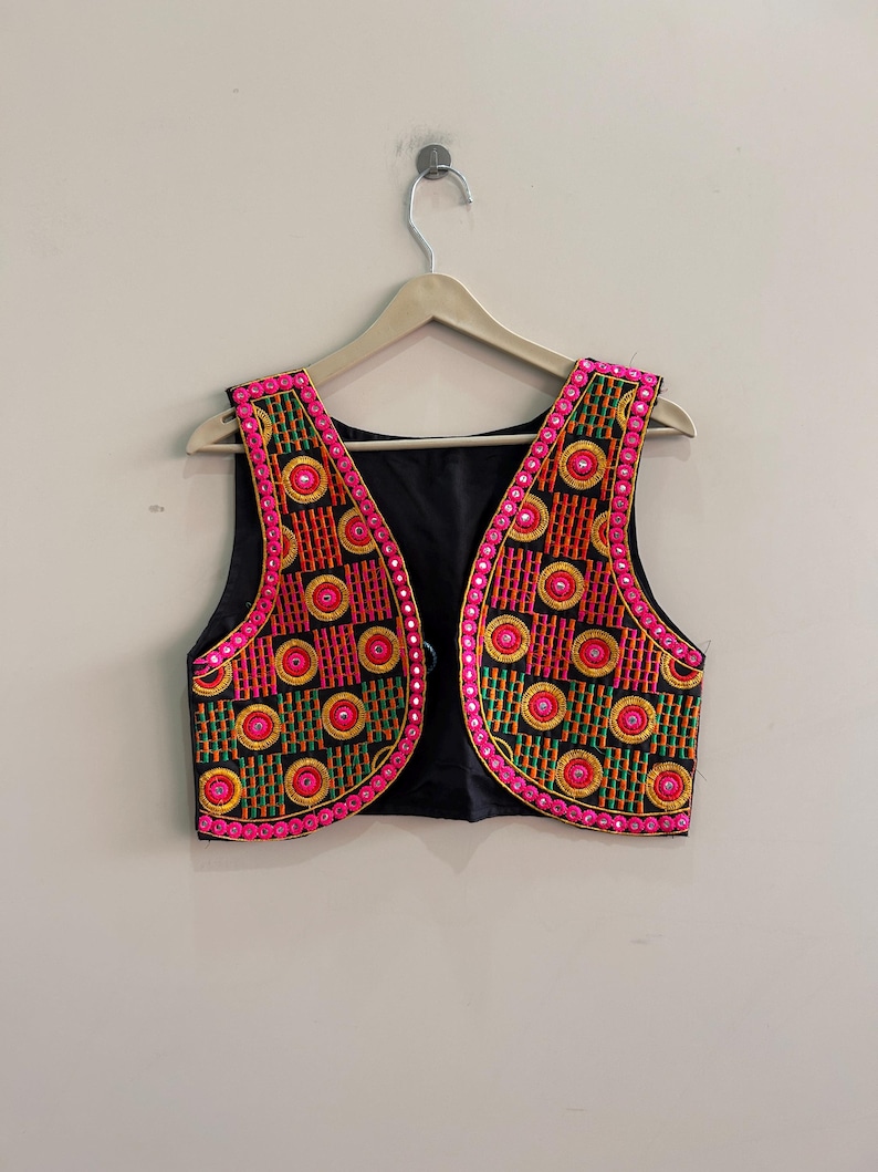 Embroidered Banjara Jacket: Indian Kutch Tribal Vest - Etsy
