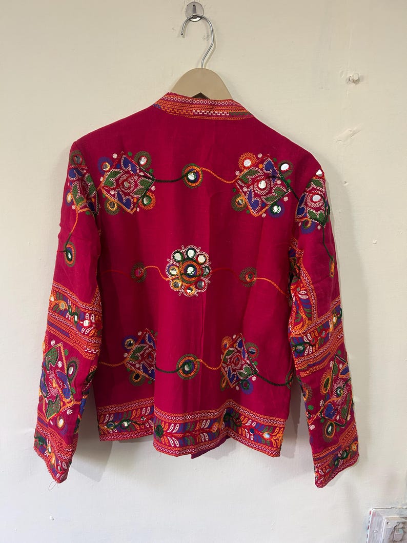 Embroidered Banjara Jacket: Vintage Kutch Tribal Coat - Etsy