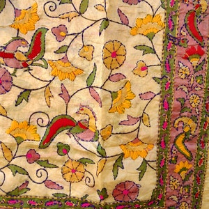 Indian Handmade Phulkari Embroidered Jacket Coat for Women - Etsy