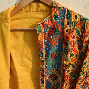 Traditional Indian Jacket Boho Jacket Handmade Jacket Vintage Jacket ...