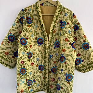 New Embroidered Jacket , Long Women Jacket Coat , Boho Jacket ...