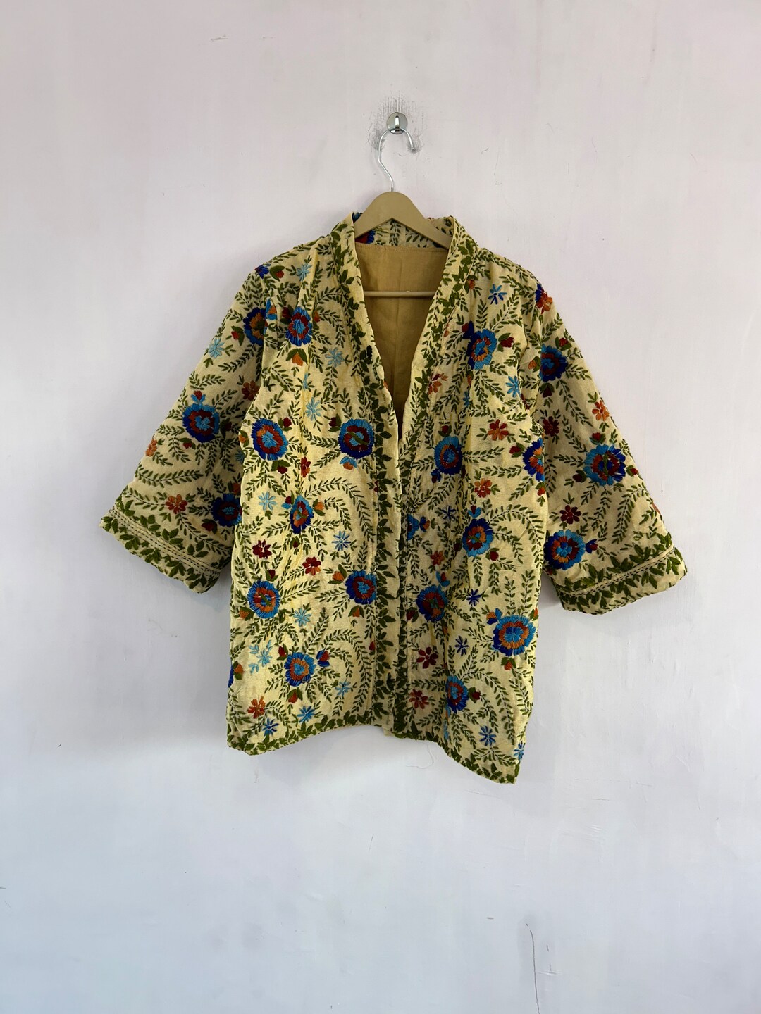 New Embroidered Jacket , Long Women Jacket Coat , Boho Jacket ...