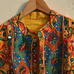 Traditional Indian Jacket Boho Jacket Handmade Jacket Vintage Jacket ...